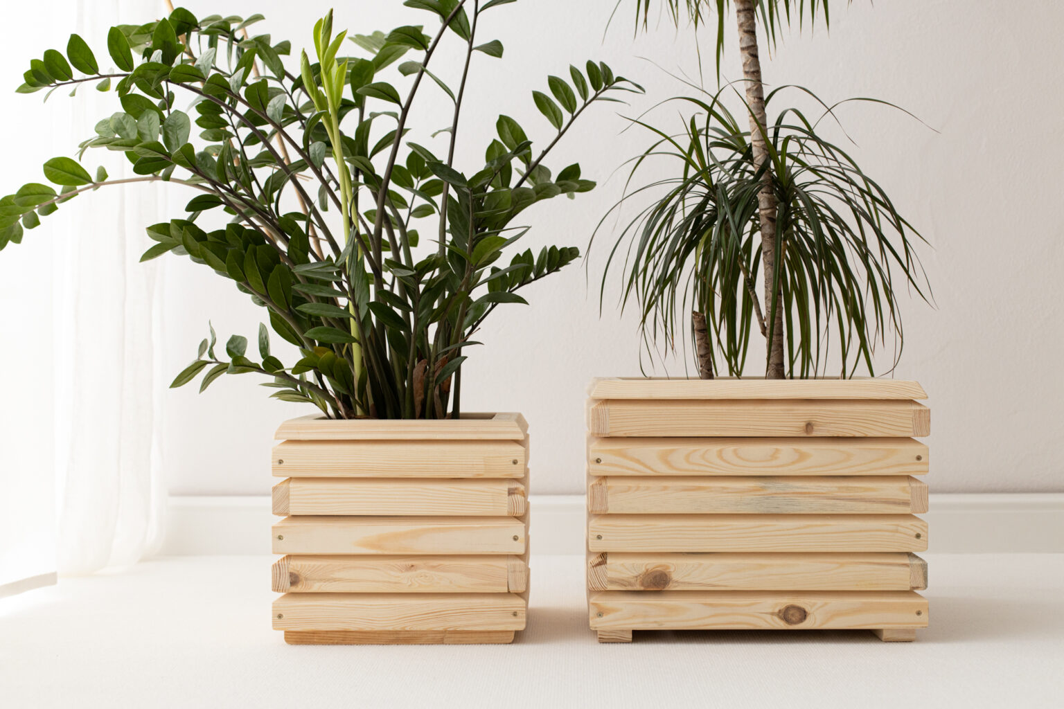 19. Zestaw 2 donic 3D, donica dekoracyjna, zestaw donic osłon ...